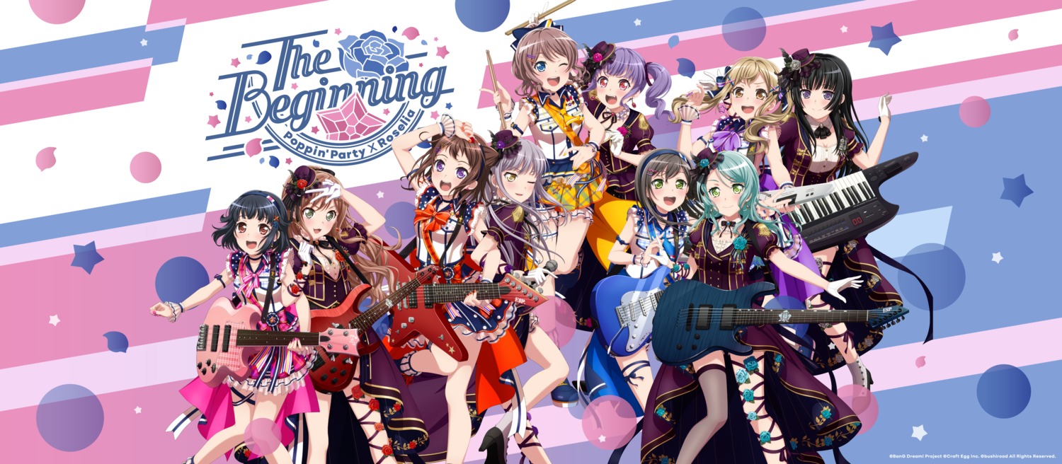 bang dream! bang dream! episode of roselia hanazono tae hikawa sayo ichigaya arisa imai lisa ...